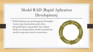 Ragam Model Proses Perangkat Lunak | PPT