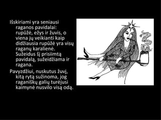 Raganos literaturaa2 | PPT