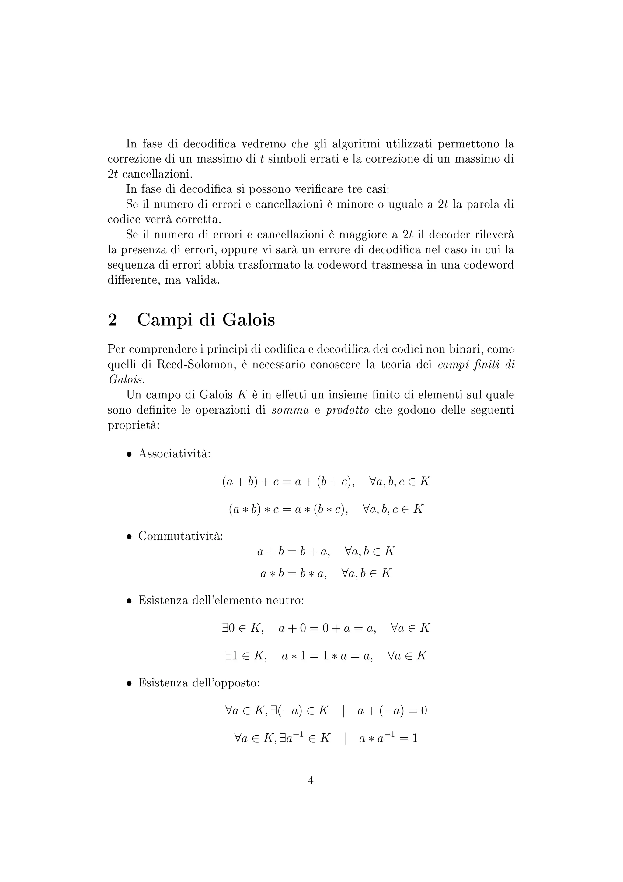 Codici di Reed-Solomon | PDF