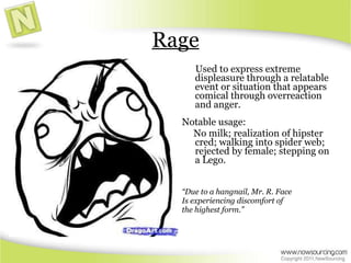 Rage Comics | PPT | Comedy | Genres