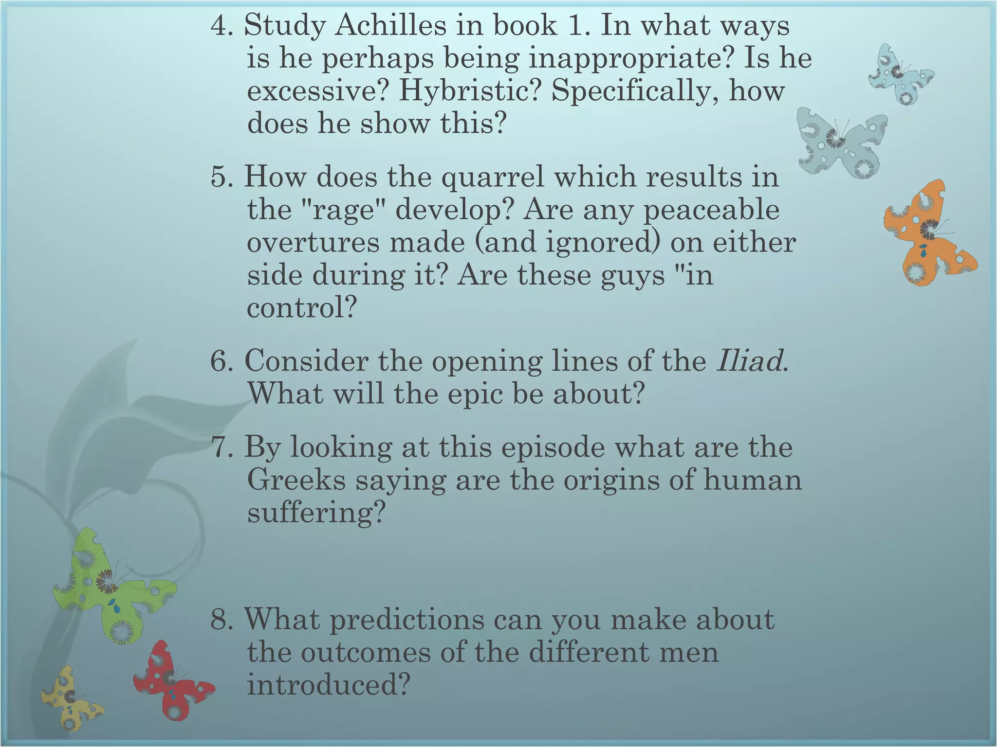 Rage of achilles ss | PPT