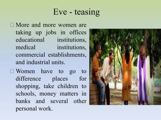 RAGGING,EVE TEASING & CORRUPTION | PDF