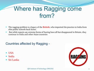 RAGGING A MENACE.pptx