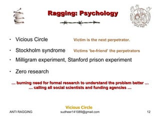 Ragging In India | PPT