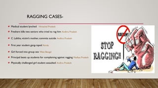 Ragging in india a thourouly research .pptx