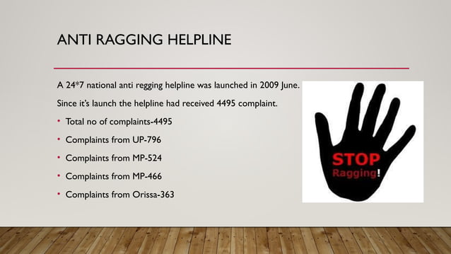 Ragging in india a thourouly research .pptx