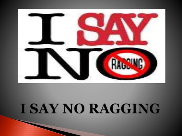 Ragging is a crime | PPTX