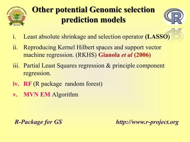 Whole Genome Selection | PPTX | Genetics | Science