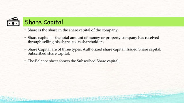 Alteration of Share Capital | PPTX