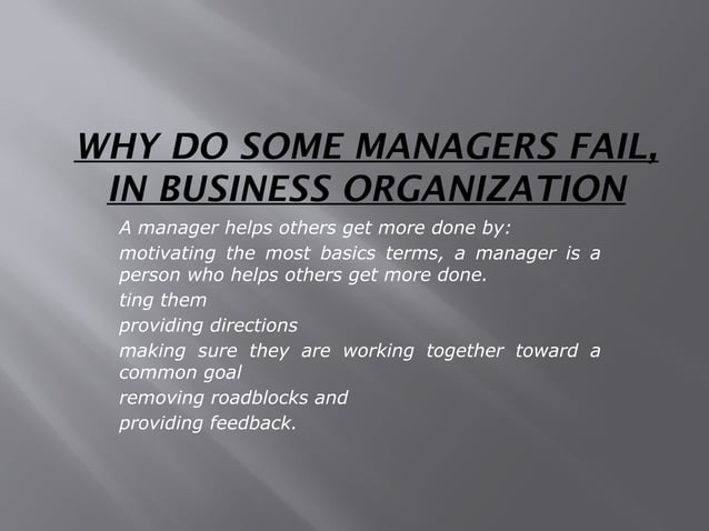 why do some managers fail -business ppt.pptx