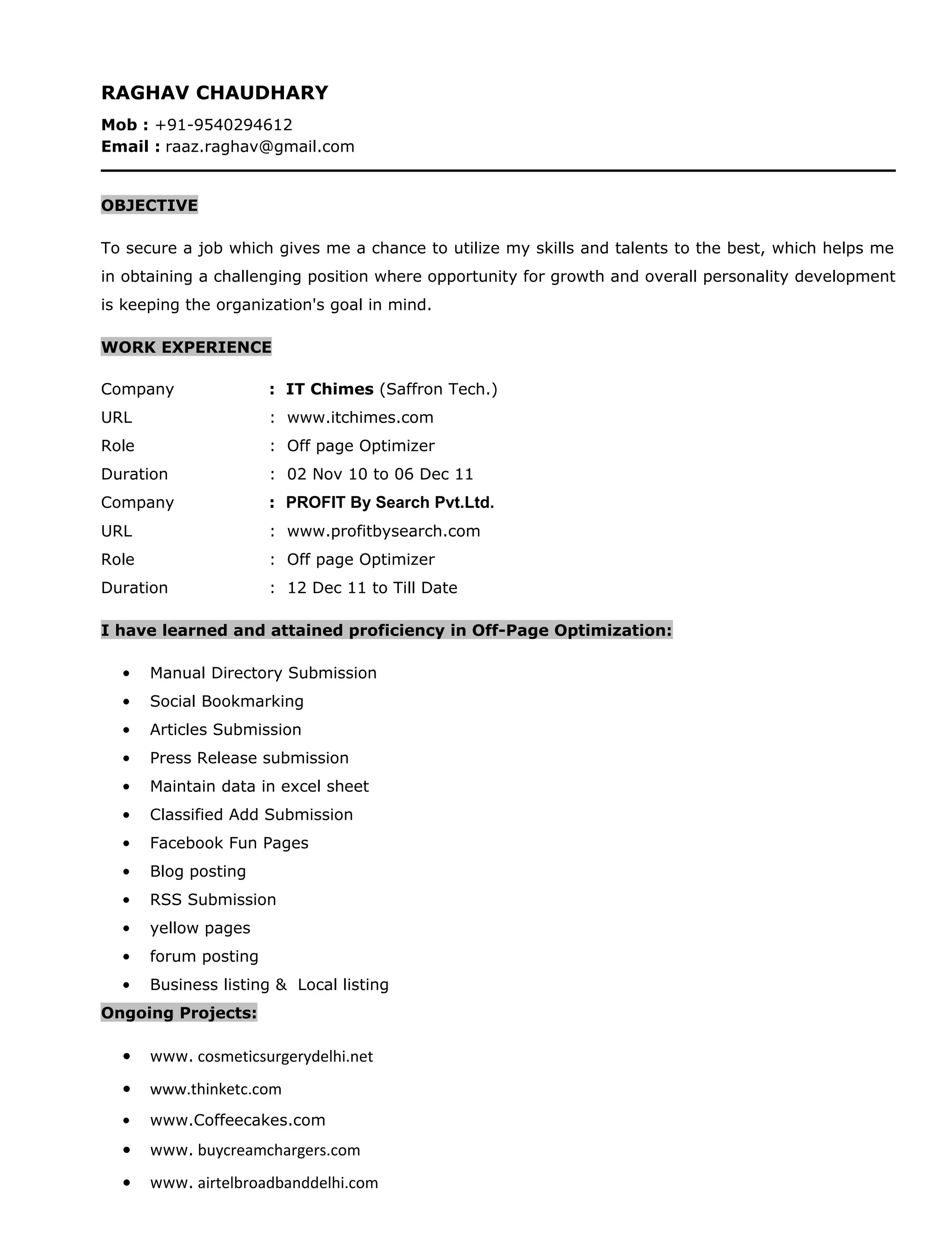 Raghav chaudhary | PDF