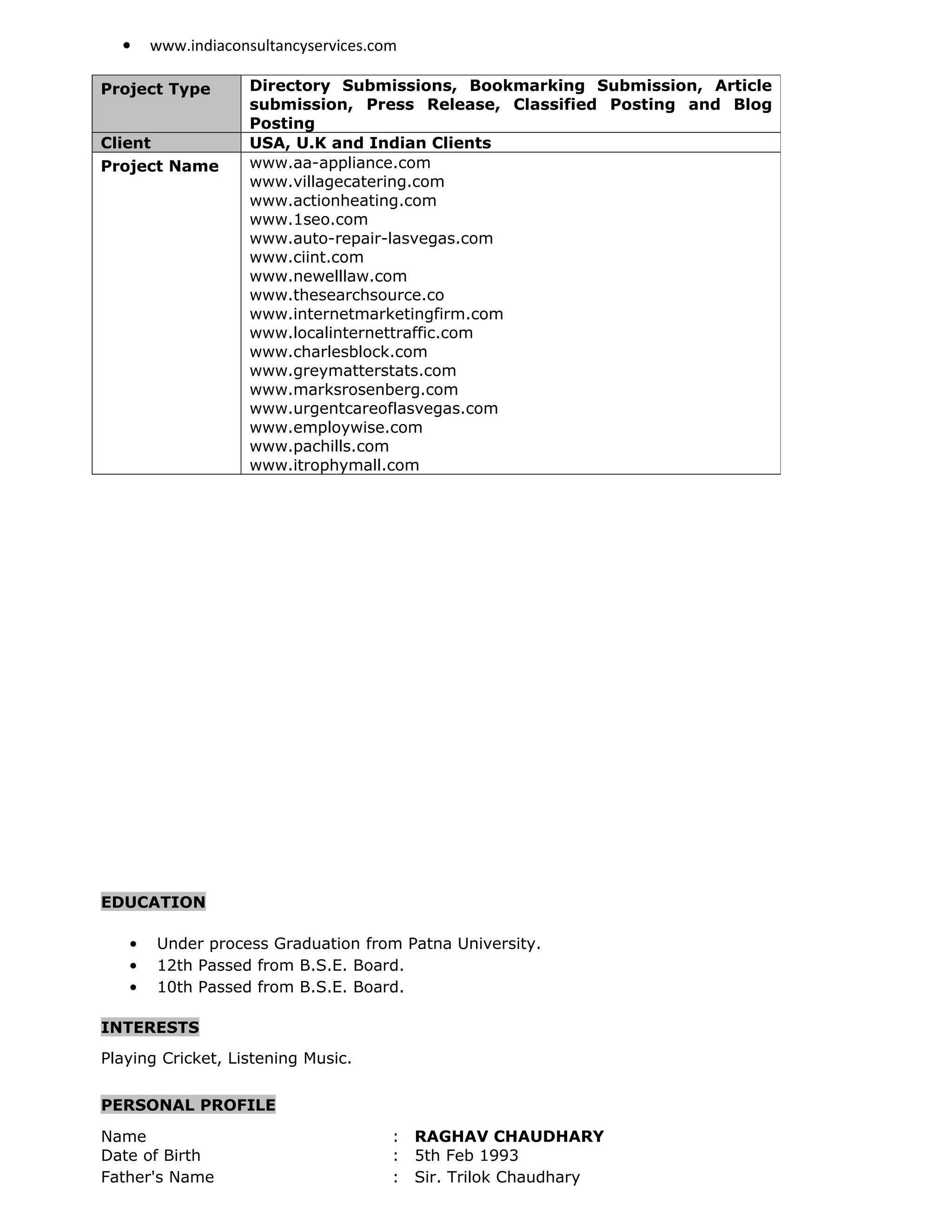 Raghav chaudhary | PDF