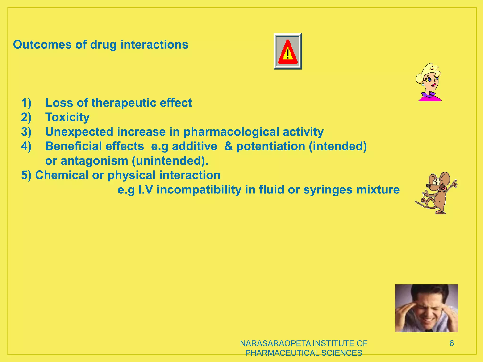 Drug Interactions and Adverse drug Reactions | PPT