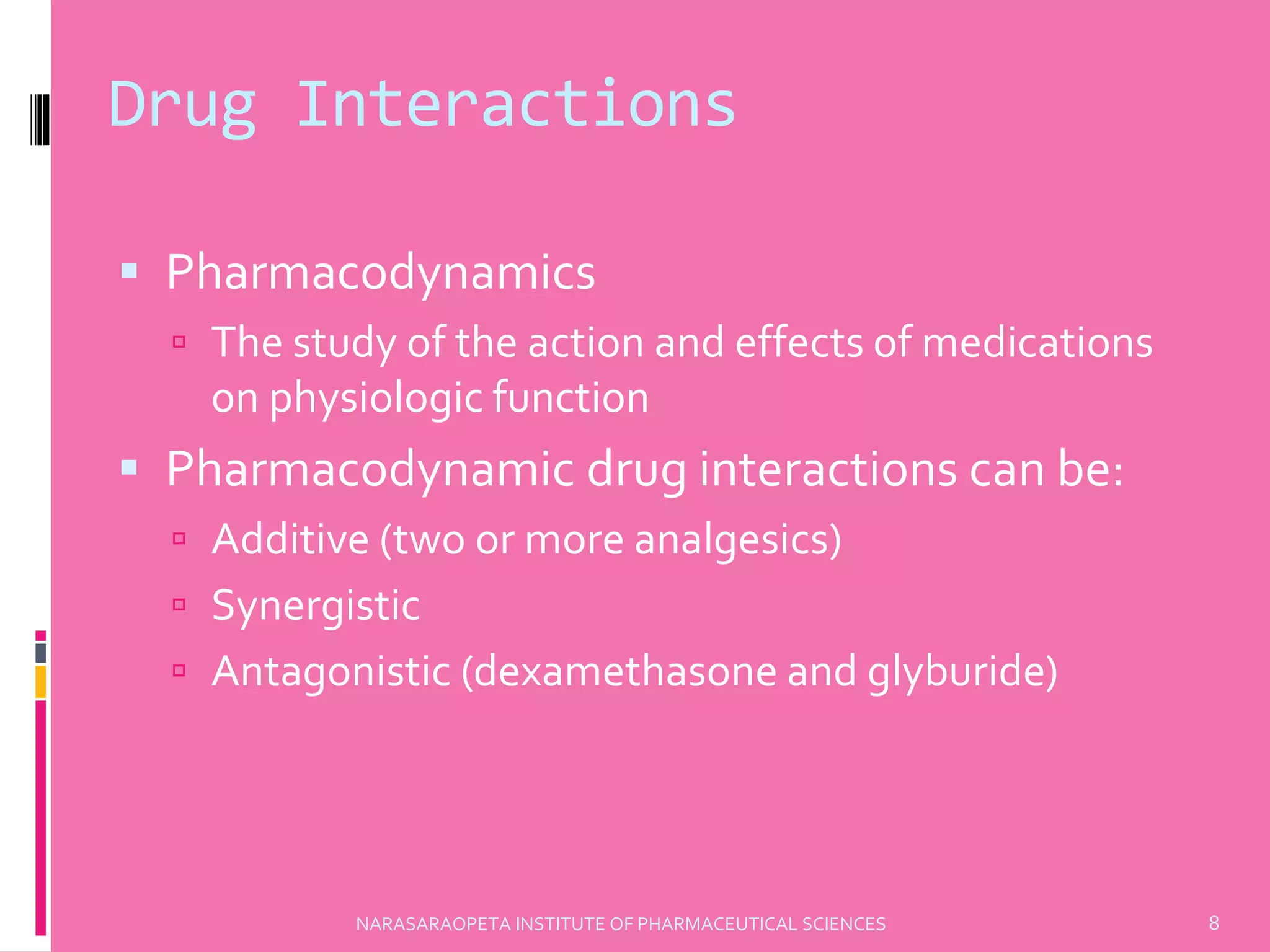 Drug Interactions and Adverse drug Reactions | PPTX