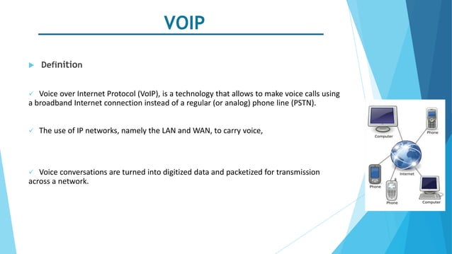 Voice Over IP (VoIP) and STREAMING | PPTX | Internet | Computing