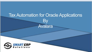 Avalara AvaTax Integration | PPTX