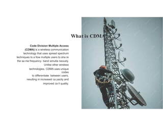 cdma | PPT