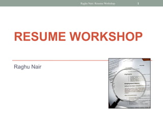 Raghu presentation dated 1 29-13 revised | PPT