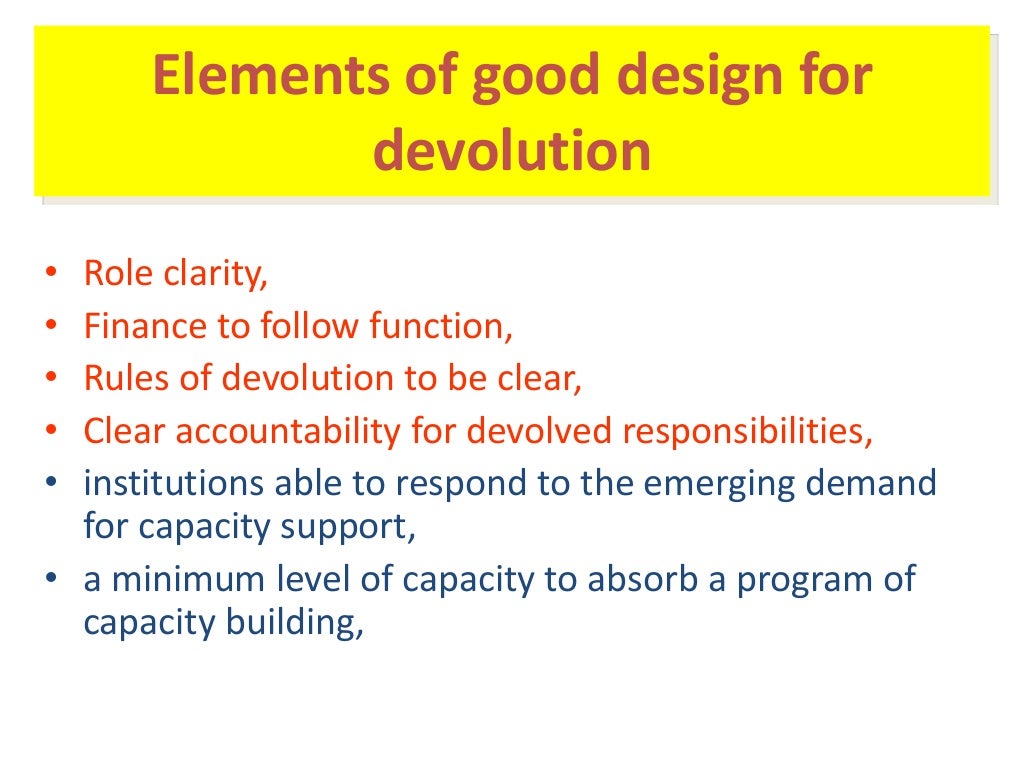 Local Governments and Decentralisation in India