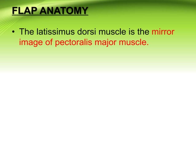 raghvendra LD flap ppt.pptx conventional workhorse flap | PPTX | Death ...