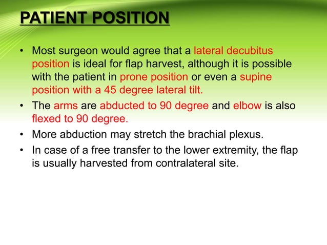 raghvendra LD flap ppt.pptx conventional workhorse flap | PPTX | Death ...