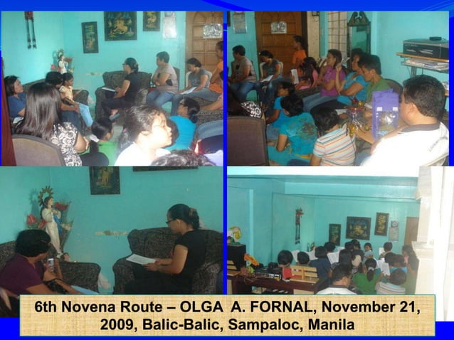 Ragipon Novena Route Ppt | PPTX