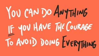 The Difference Between Anything and Everything | PPT