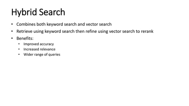 RAG Patterns and Vector Search in Generative AI | PPTX