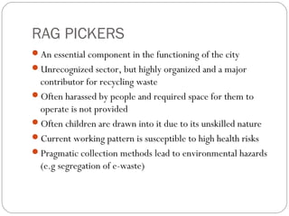 Rag pickers | PPT