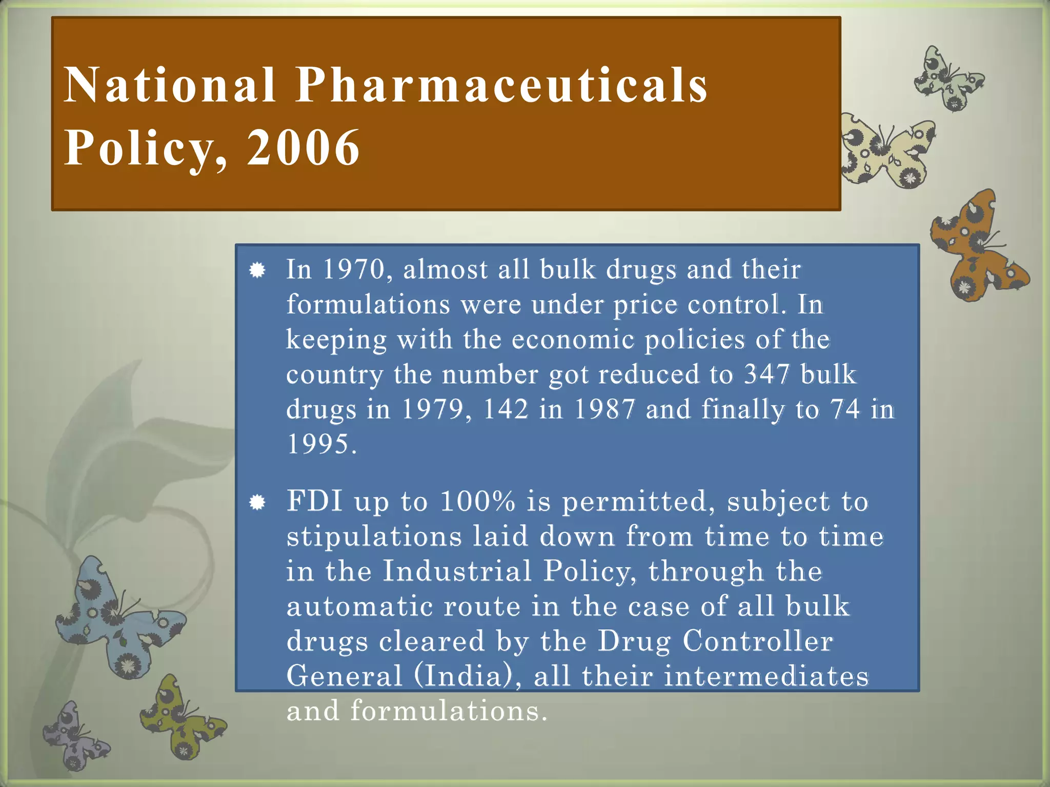 pros & cons Of Pharmaceutical Industry In INDIA-2011 | PPTX ...