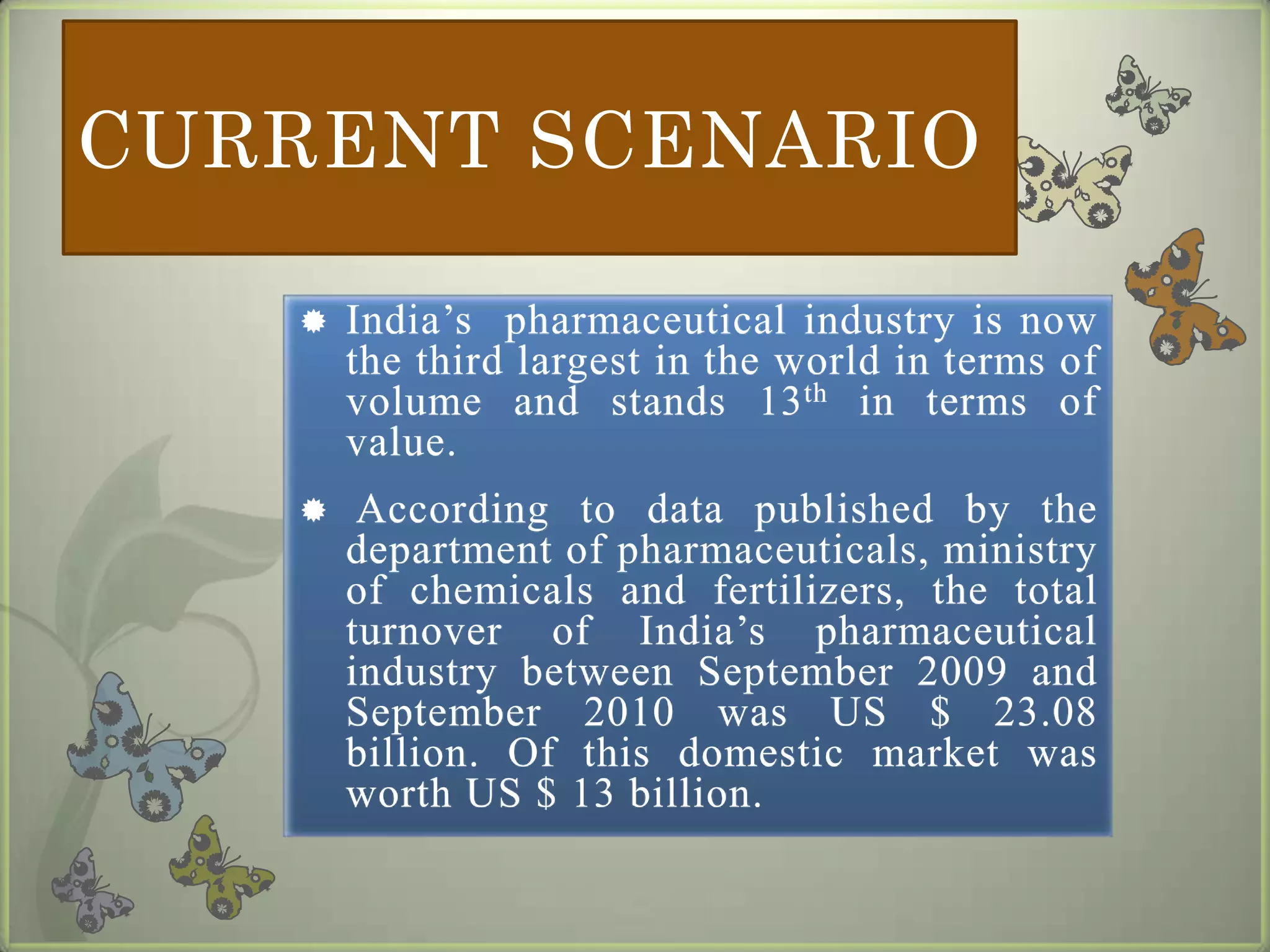 pros & cons Of Pharmaceutical Industry In INDIA-2011 | PPTX ...