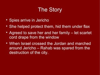 Rahab in rehab | PPT | Christianity | Religion & Spirituality