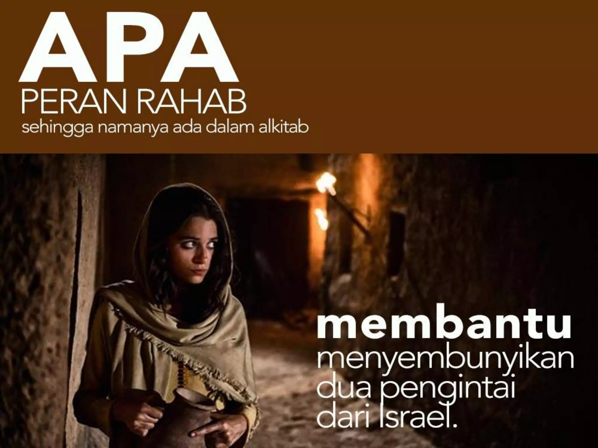 Presentation character Rahab Bible | PDF