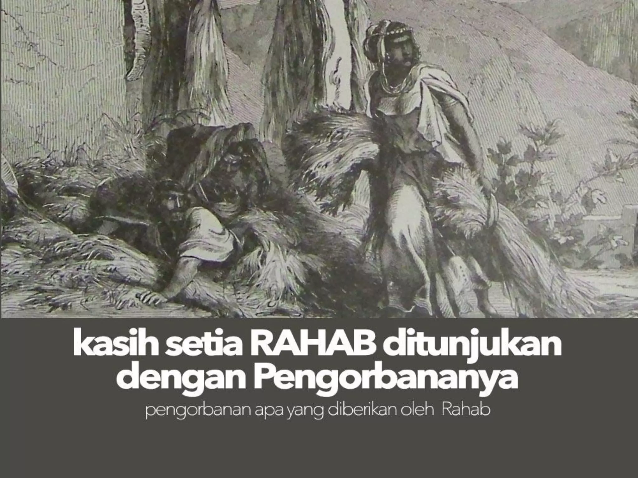 Presentation character Rahab Bible | PDF