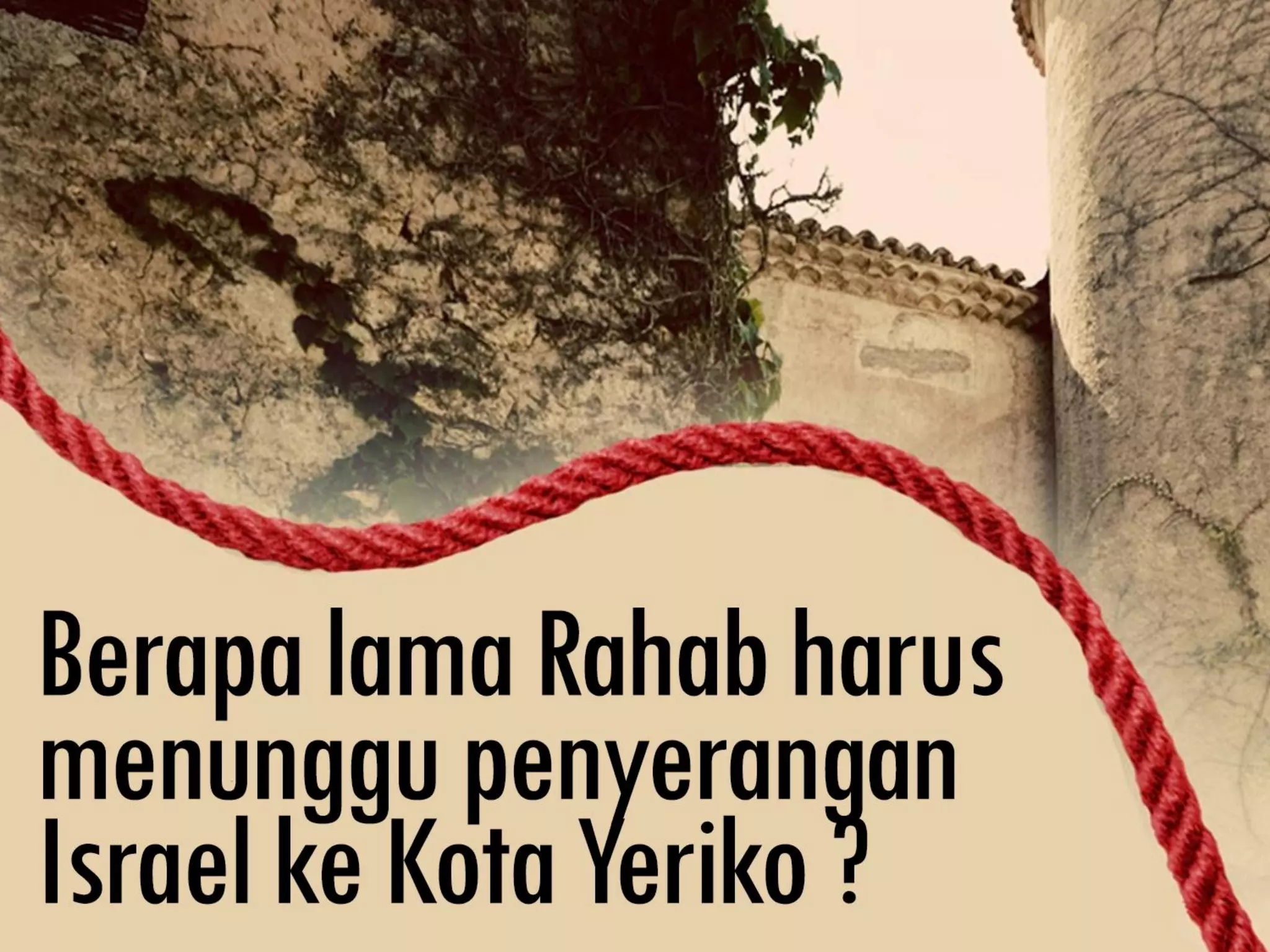 Presentation character Rahab Bible | PDF