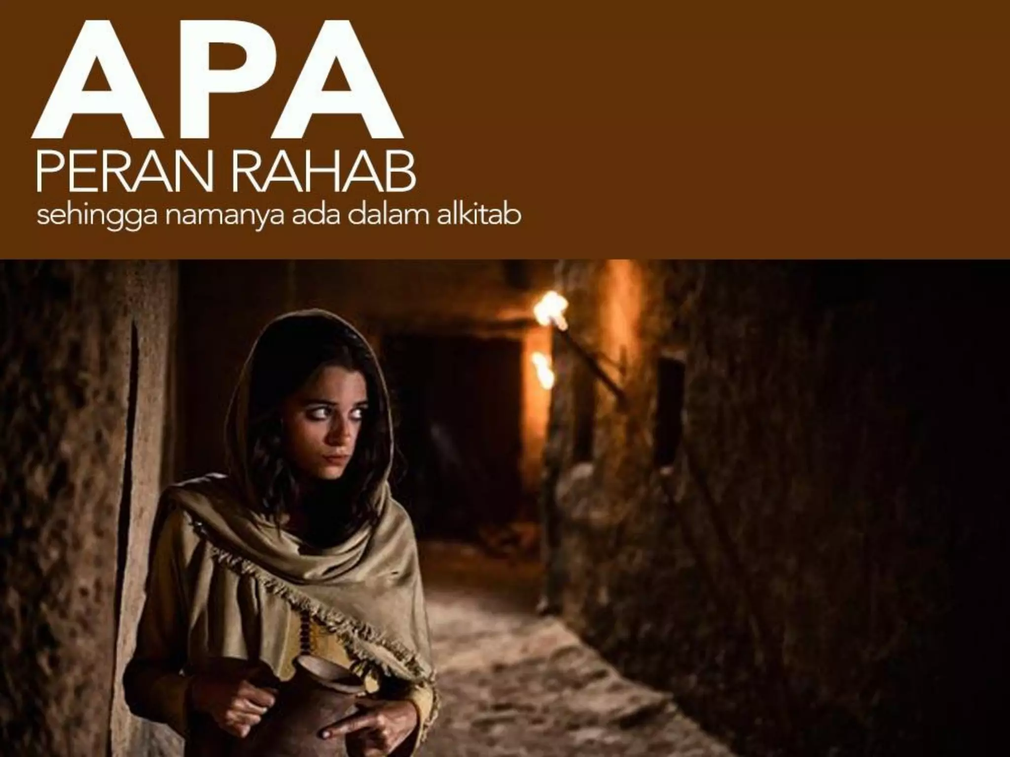 Presentation character Rahab Bible | PDF