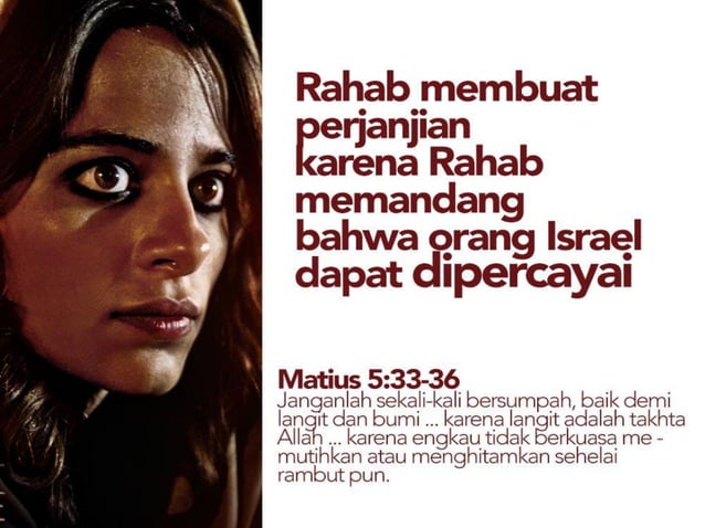 Presentation character Rahab Bible | PDF
