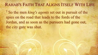 Women of the Old Testament, part 6: Rahab the harlot | PPTX