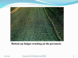 TOP DOWN CRACKING IN FLEXIBLE PAVEMENTS | PPTX