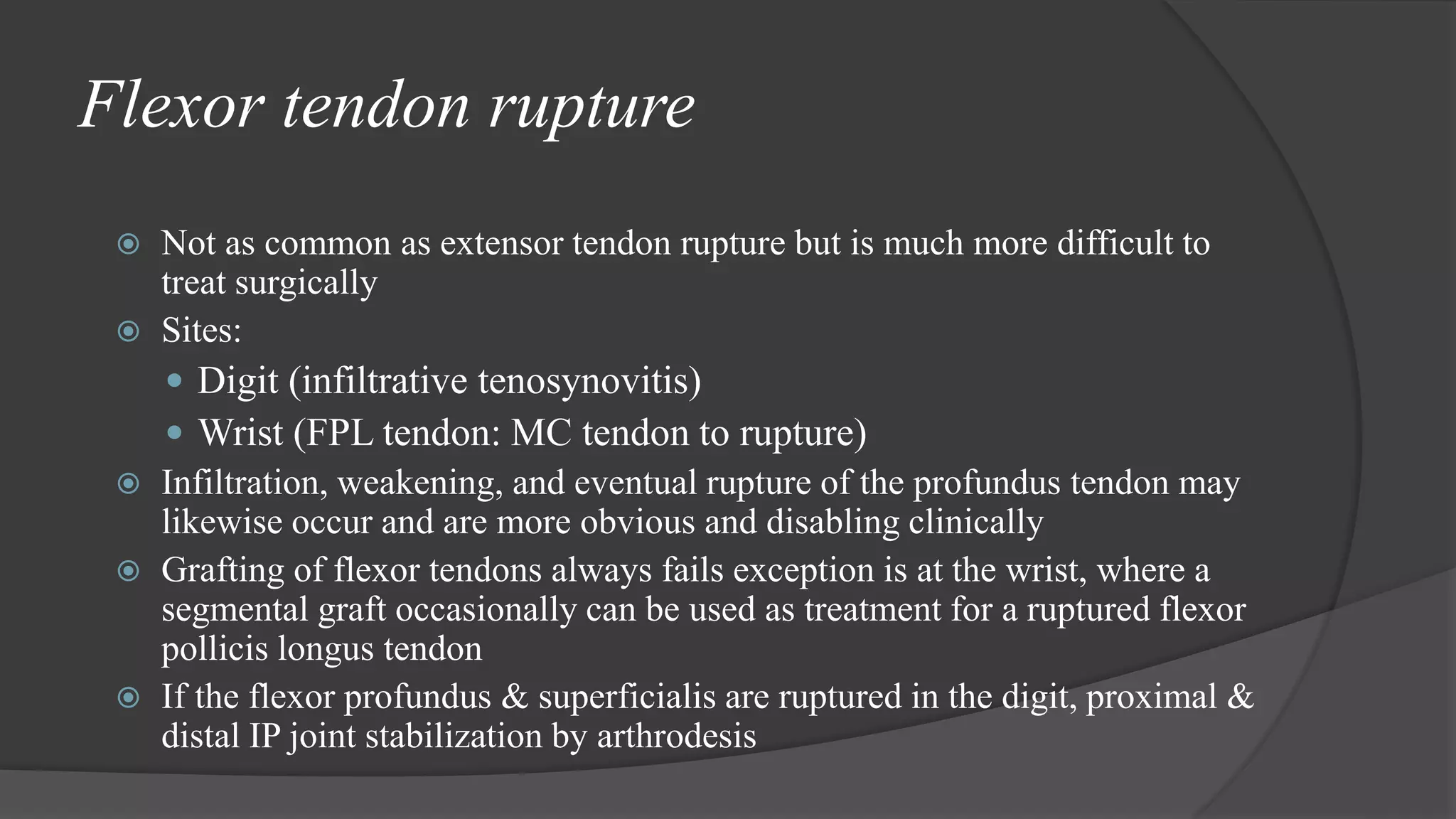 Rheumatoid Hand - Orthopaedics | PPTX