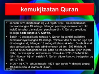 Rahasia angka-19-dalam Al Quran | PDF