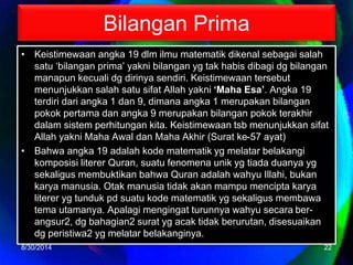 Rahasia angka 19 dalam | PPTX