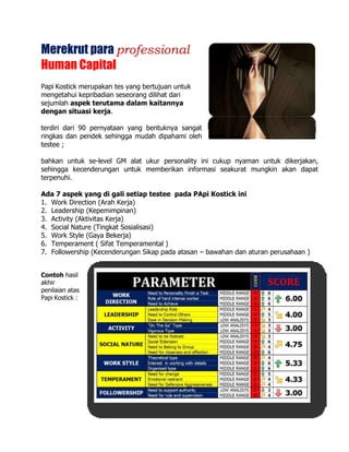 Rahasia dan kekuatan di balik PapiKostick | PDF