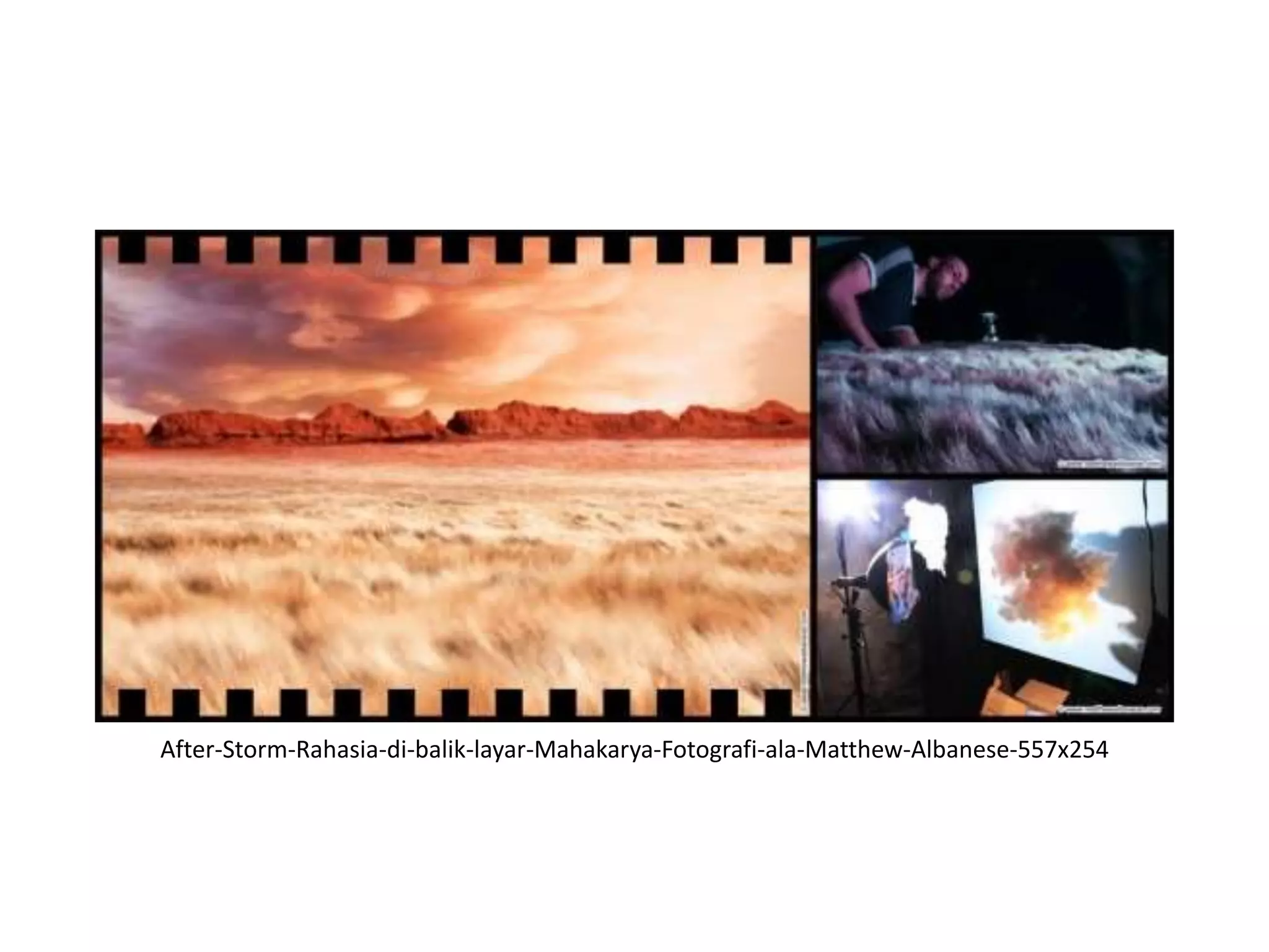 Rahasia Fotografi Matthew Albanese | PPTX