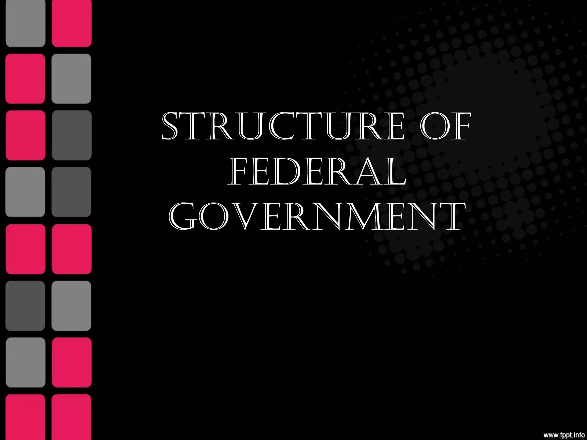 structure of federal government of pakistan | PPT