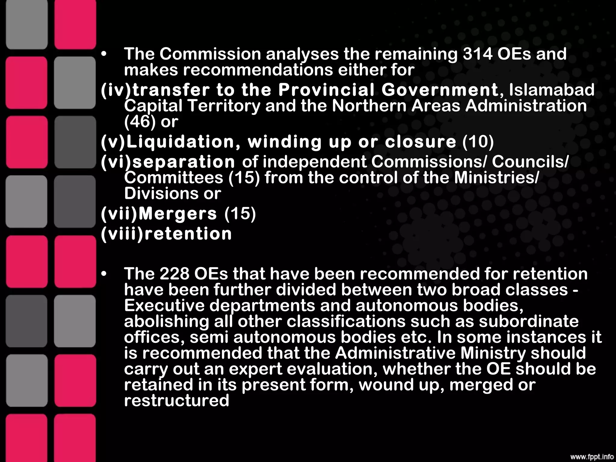 structure of federal government of pakistan | PPT