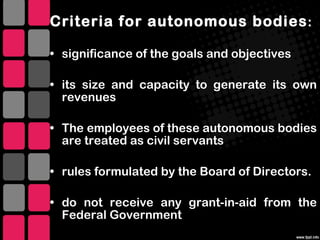 structure of federal government of pakistan | PPT