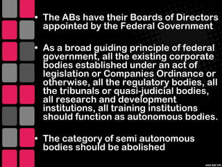 structure of federal government of pakistan | PPT