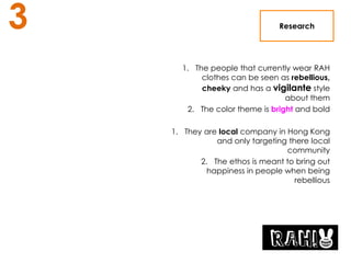 Rah! in Hong Kong | PPT