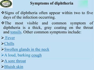 Diphtheria | PPTX